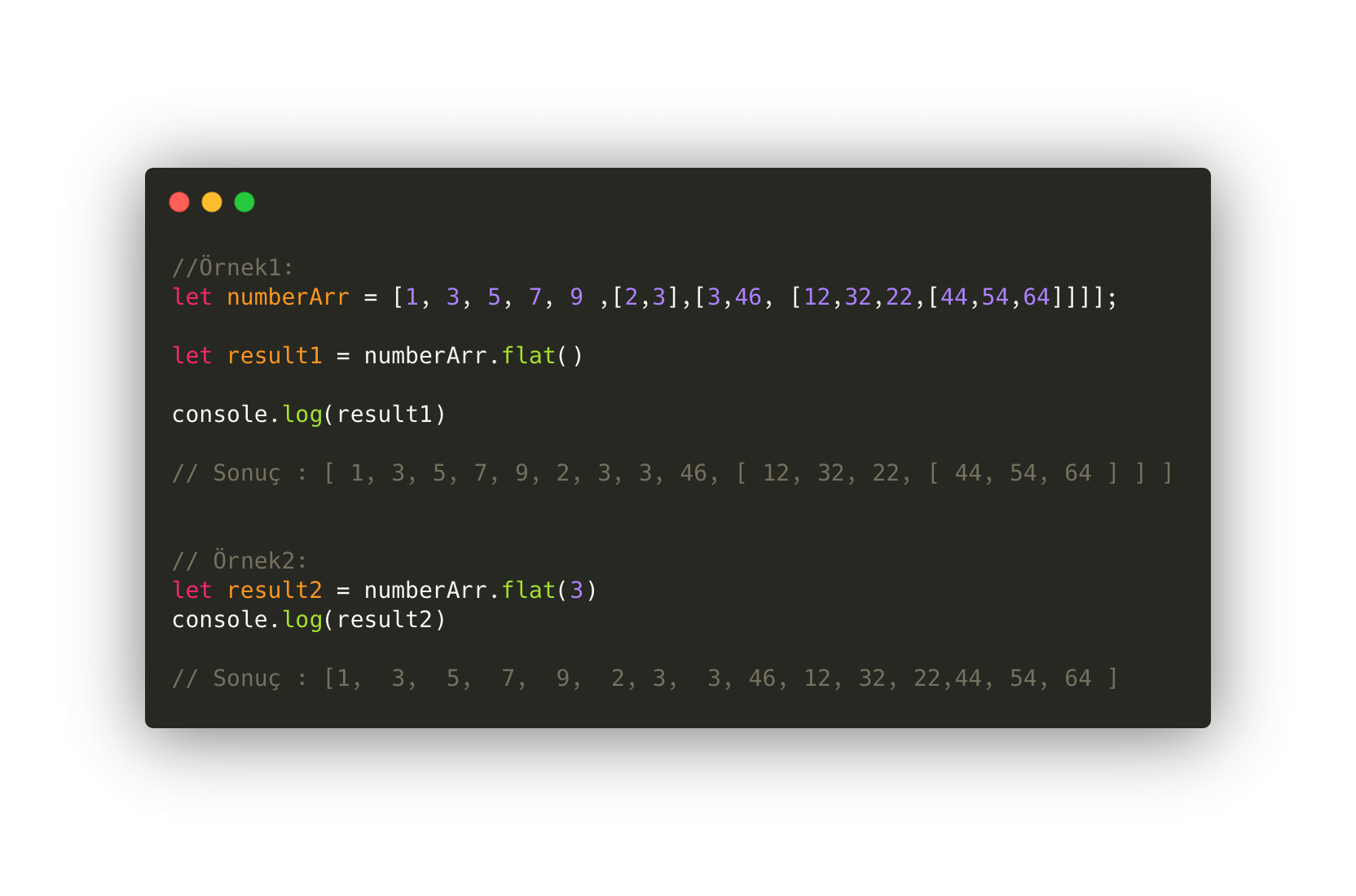 JavaScript Array Methodları | MDP Group