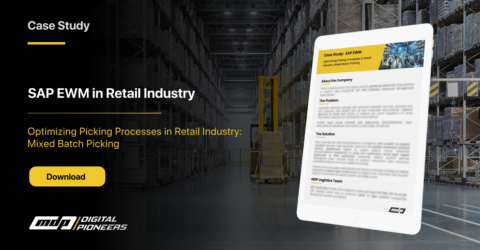 Optimizing Picking Processes in Retail Industry | SAP EWM Case Study | MDP Group