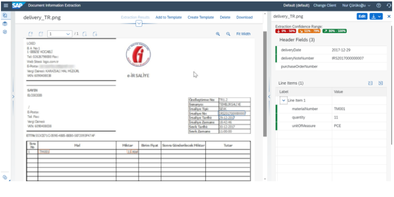 SAP AI Services; Document Information Extraction | MDP Group