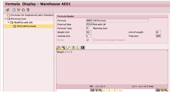 Formula Editor in SAP EWM | MDP Group