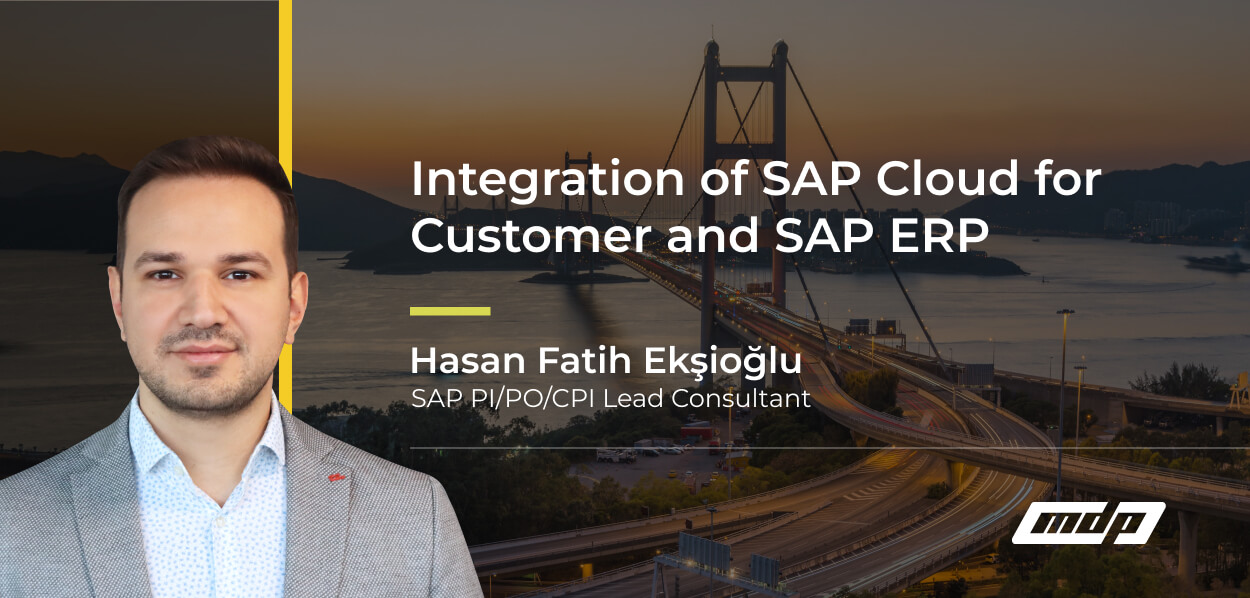 Integration of SAP Cloud for Customer and SAP ERP | MDP Group