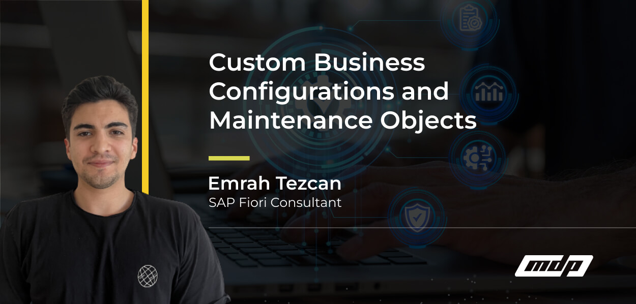 Custom Business Configurations and Maintenance Objects | MDP Group